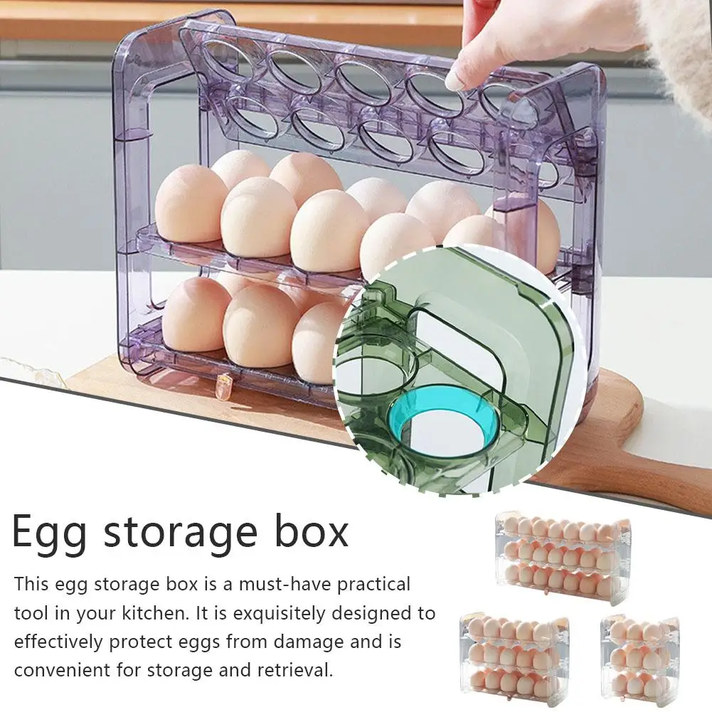 New-Egg-Storage-Box-Refrigerator-Organizer-Food-Containers-Fresh ...