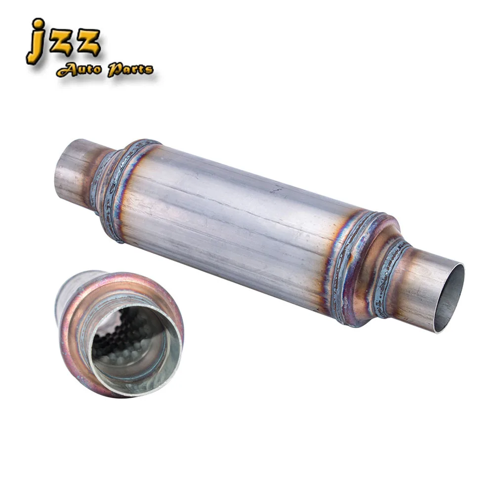 JZZ-exhaust-muffler-Resonator-63mm-car-modified-threaded-inner-tube-for ...