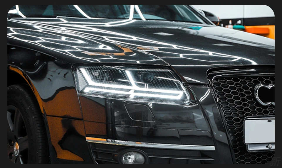 Audi A6 Headlights 2005-2011 A6 C5 C6 LED Headlight Dynamic Signal ...