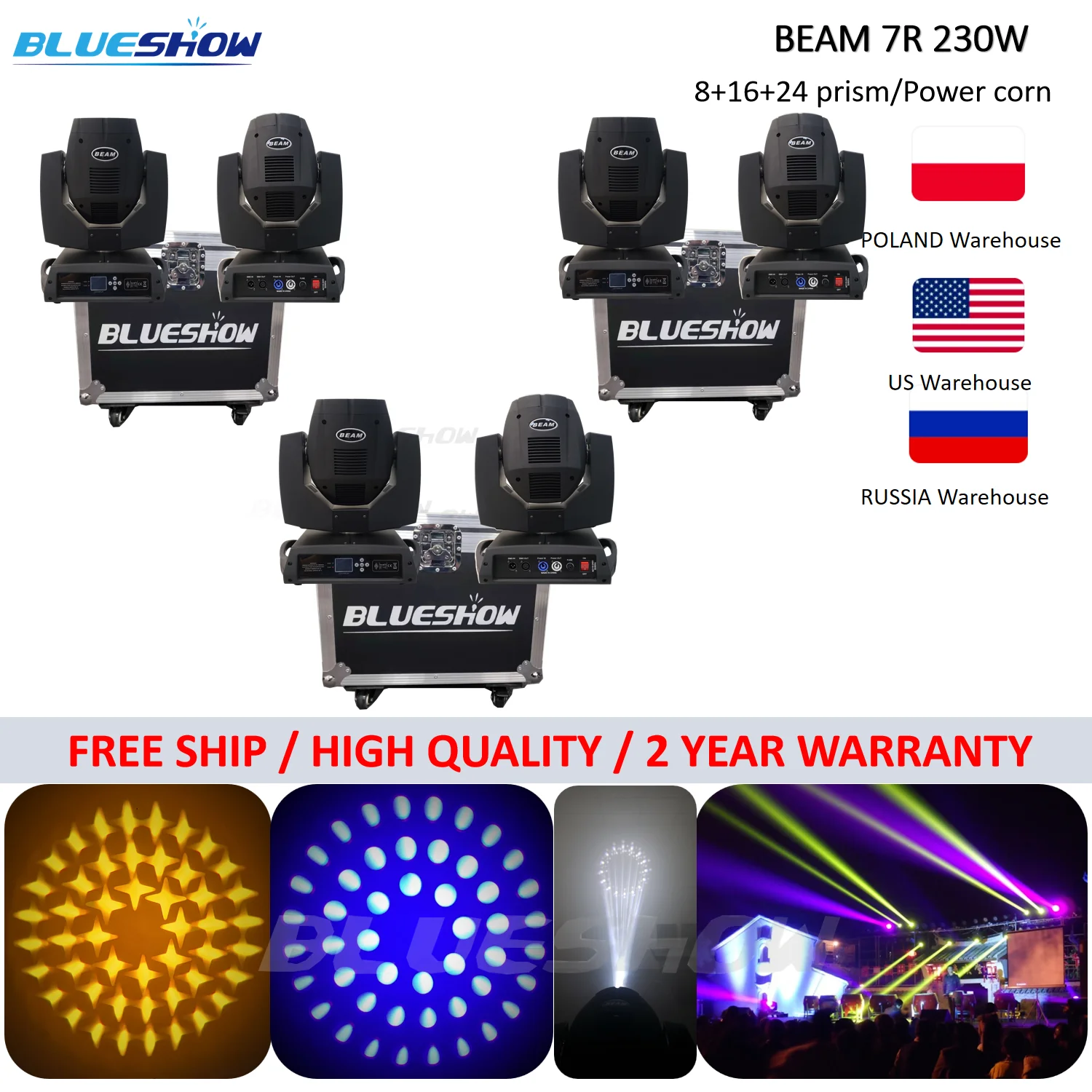 0 Tax 230W 7R Beam Head Lights Touch Screen Sharpy Beam Moving Head ...