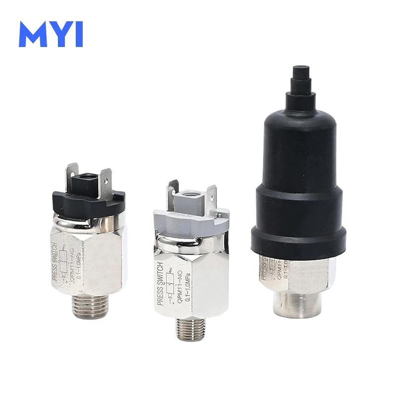 QPM11-NC QPM11-NO 1/4" 1/8'' Pressure Switch Wire External Thread ...