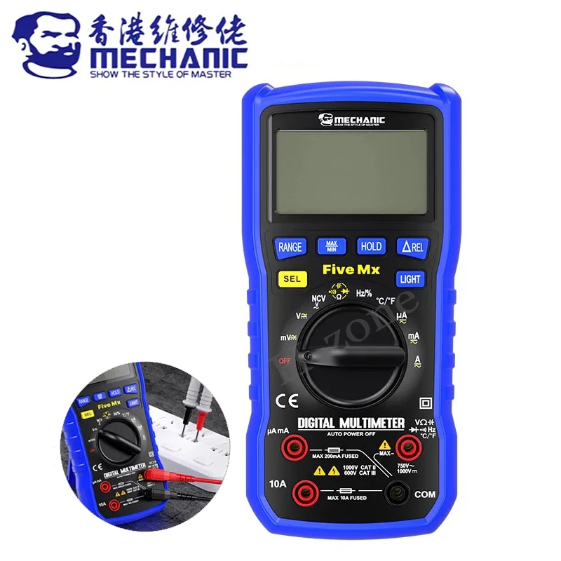 MECHANIC-Five-MX-Four-Bit-Semi-Digital-Multimeter-for-Mobile-Phone ...