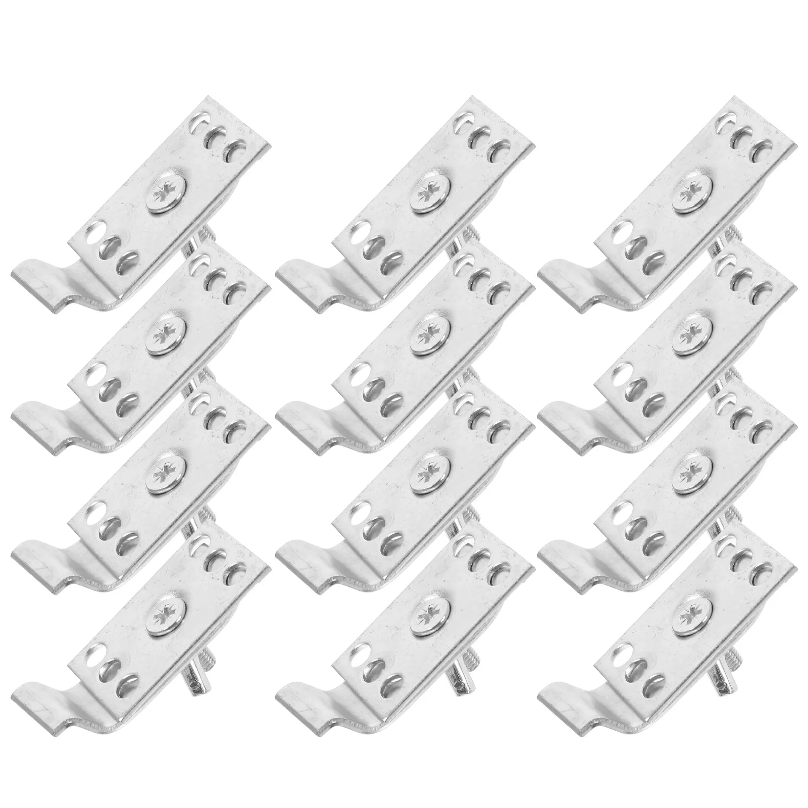 12Sets Sink Clips Kit Metal Mounting Fasteners for Kitchen Bathroom ...