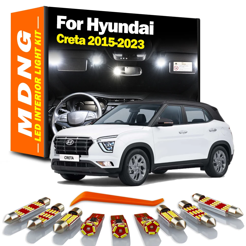MDNG 11Pcs For Hyundai Creta 2015 2016 2017 2018 2019 2020 2021 2022 ...
