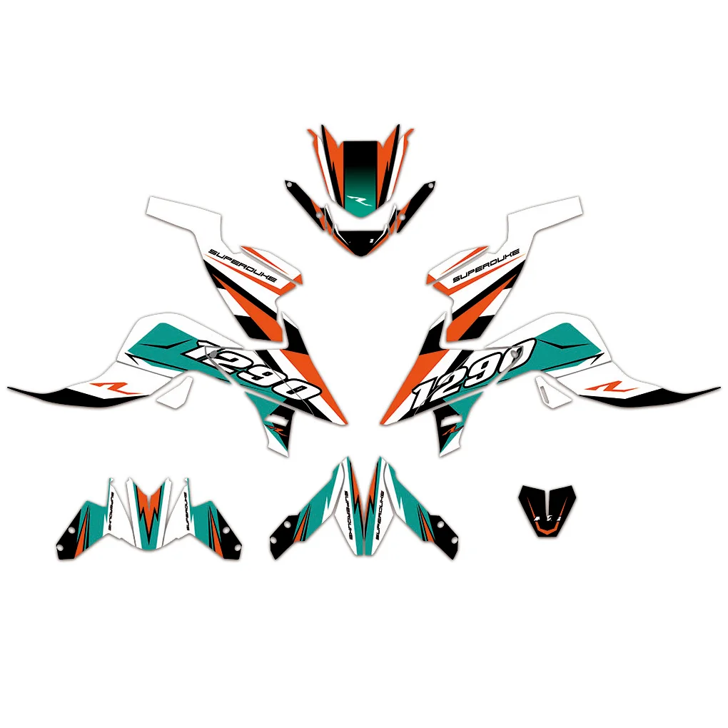 For-KTM-1290-Superduke-2017-2018-1290-Super-Duke-Decal-Kit-Full ...
