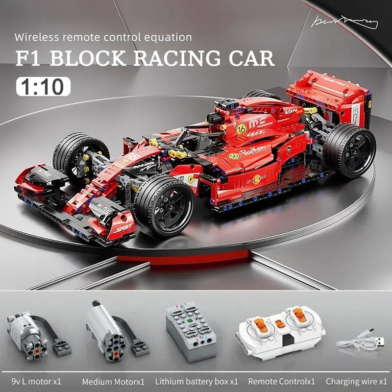 Technical-APP-Remote-Control-F1-Race-Car-1163PCS-Building-Sets-MOC ...