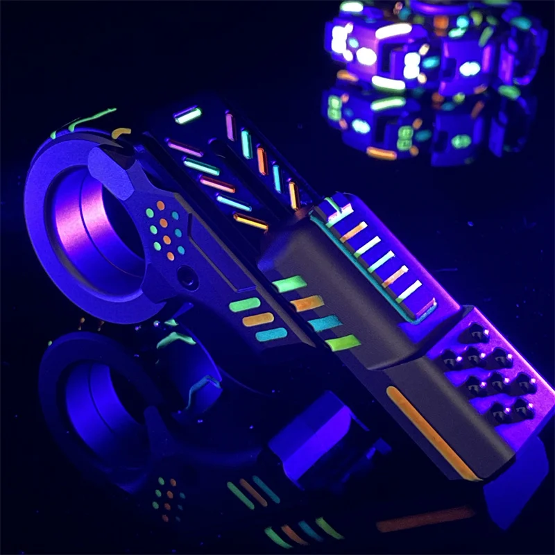 Alloy-Zoom-Ratchet-Wheel-Fidget-Ring-EDC-Fidget-Spinner-Hand-Spinner ...