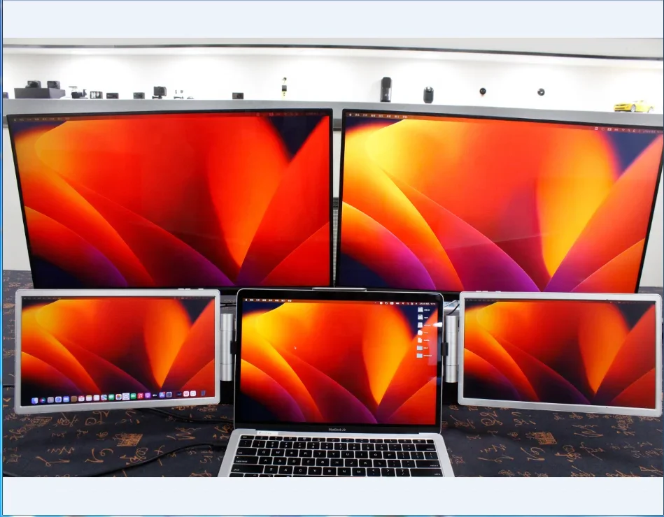 Factory-wholesale-1080P-High-quality-triple-monitor-for-USB-12-inch ...