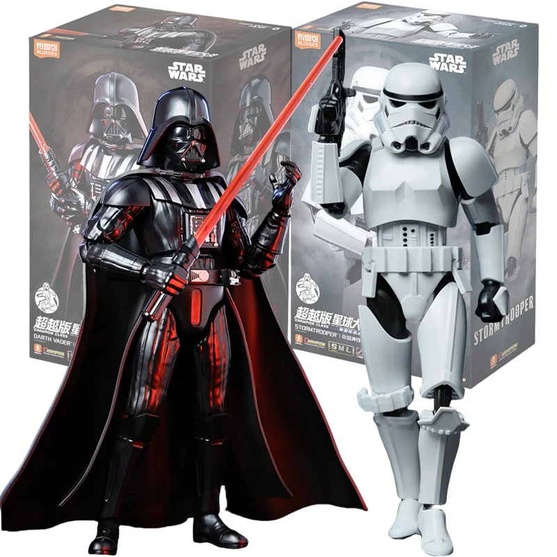 Original Blokees Star Wars Trooper Stormtrooper Darth Vader Action ...