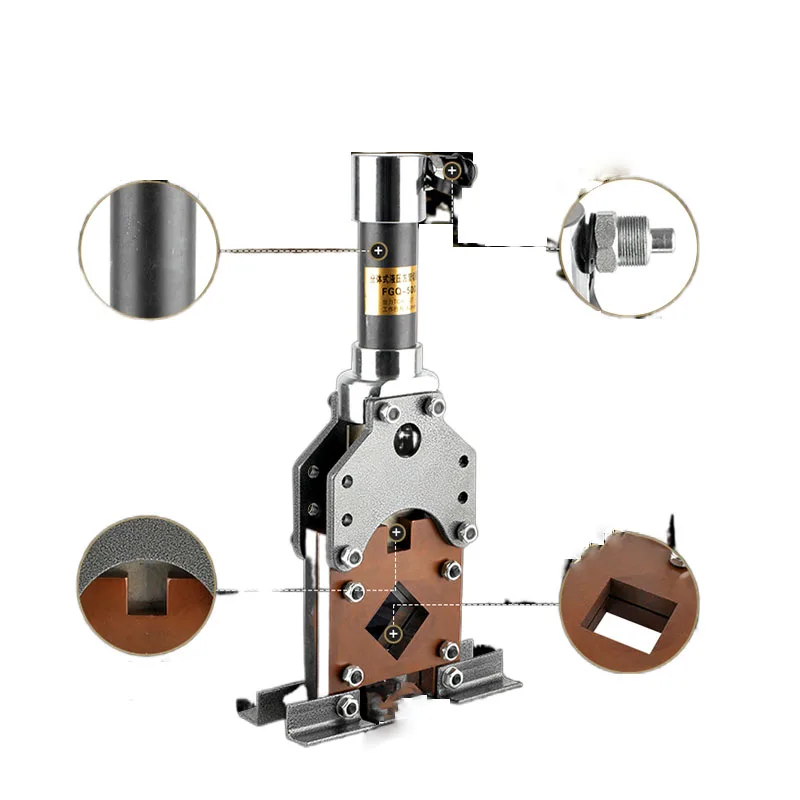 10T-Hydraulic-Square-Pipe-Cutting-Machine-50-50mm-Angle-Steel-Cutter ...