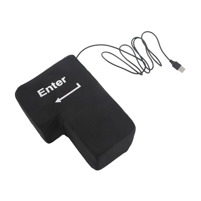3X Enter Key Pillow,Big USB Enter Button Stress Relief Vent Tools ...