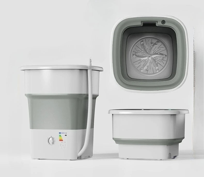 52 liters large-capacity folding washing machine to wash off integrated ...