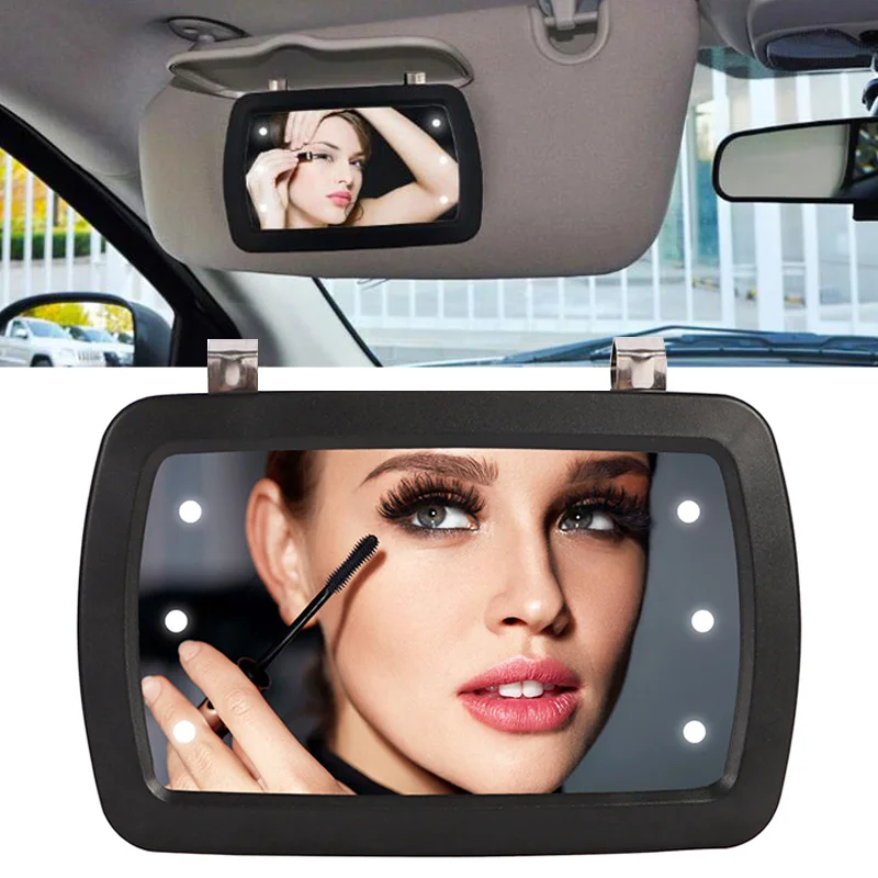Car-Sun-Visor-Mirror-Makeup-Sun-shading-Cosmetic-Mirror-Vanity-Mirror ...