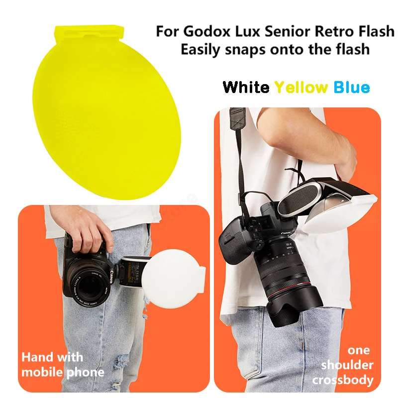 Diffuser-for-GODOX-Lux-Senior-Retro-Flash-Special-Diffuser-Photography ...