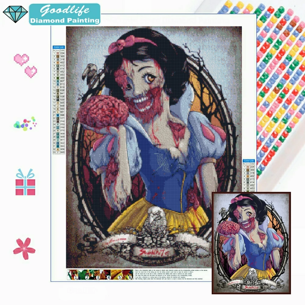 Creepy Disney Princess Drawings