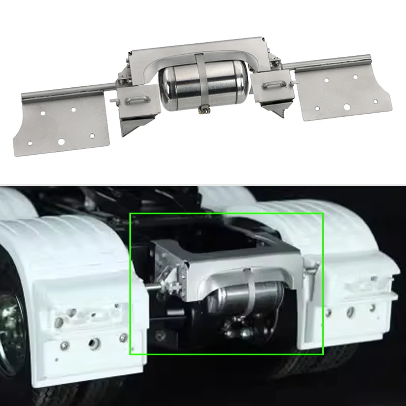 Metal-Tail-Boom-Gas-Tank-for-1-14-Tamiya-RC-Truck-Trailer-Tipper-Scania ...