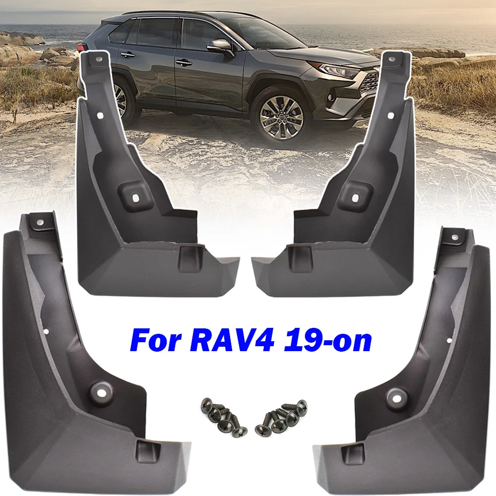 4Pcs For Toyota RAV4 2019 2020 2021 2022 2023 Car Mud Flaps MudFlaps ...