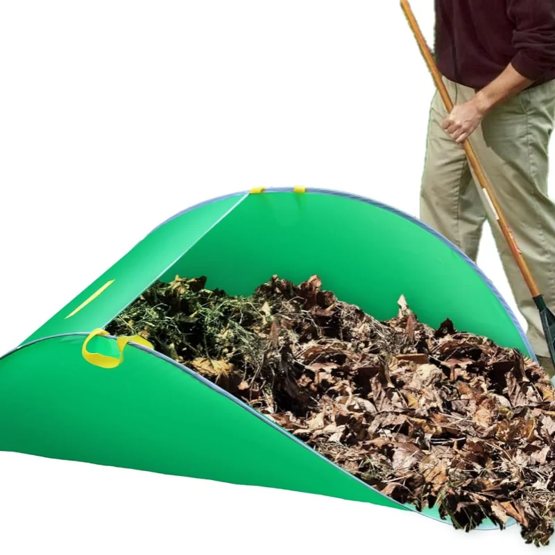 Pop-up-Leaf-Bag-Weeds-Collection-Container-Garden-Leaves-Flowers-Waste ...