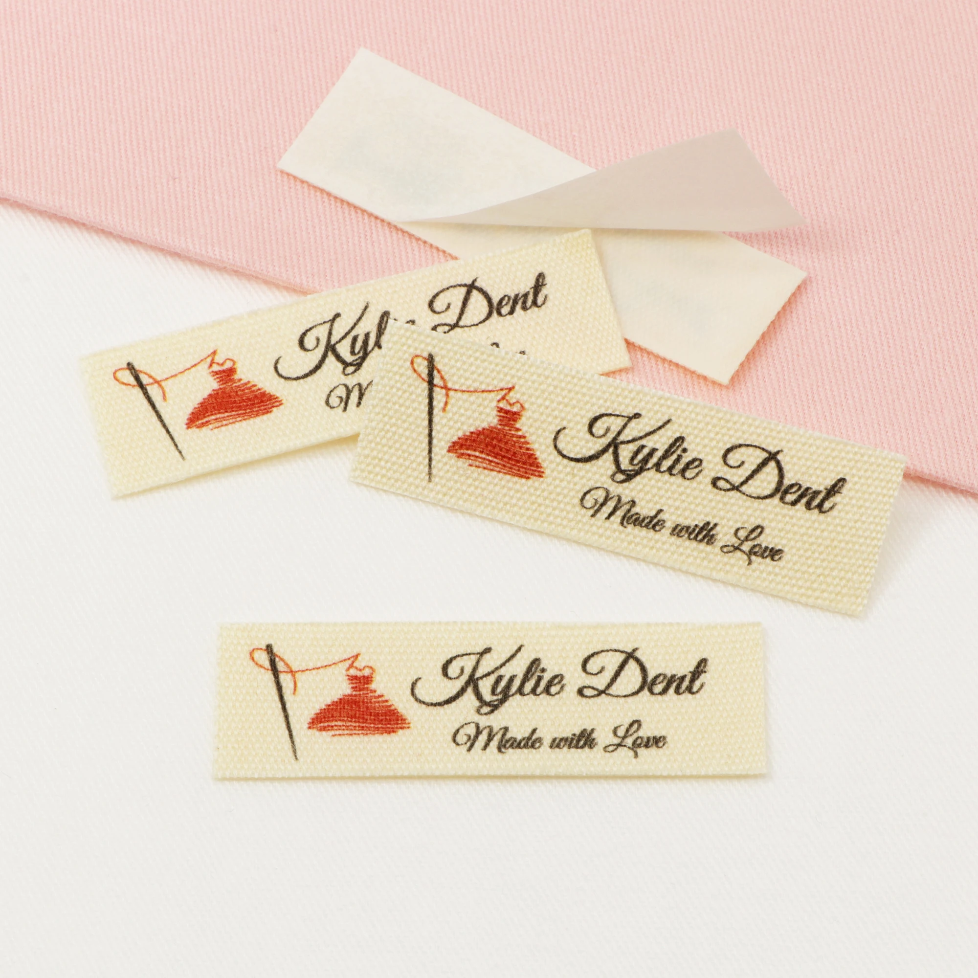 Custom Ironing Labels, Personalized Name, Clothing Labels, Fabric tags ...
