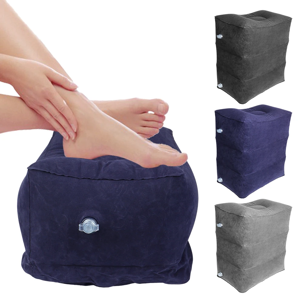 3-Layers-Leg-Support-Adjustable-High-On-Airplane-Car-Bus-Footrest ...
