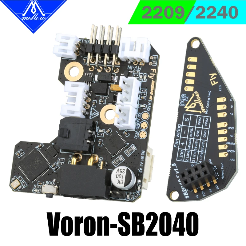 Milde Fly-SB2040 v2 platine für voron 2,4 r2 dreizack stealth burner ...