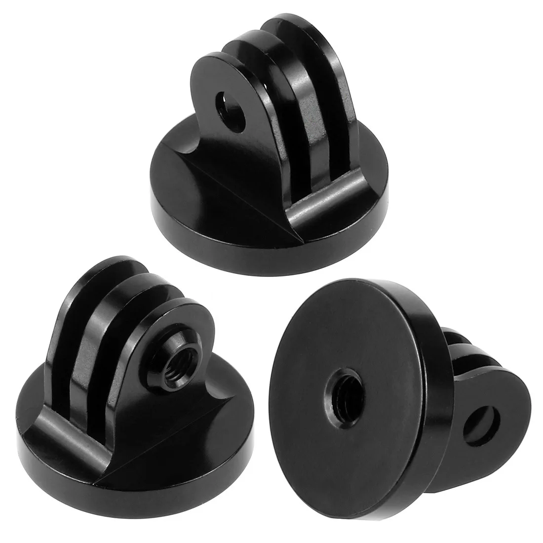 1x-For-Gopro-Tripod-Mount-Adapter-1-4-Thread-Adapter-CNC-Aluminium ...