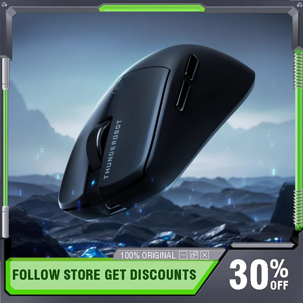 THUNDEROBOT ML6Pro Game Mouse Wireless Three Mode Ergonomics ...