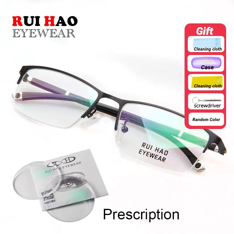 Customize-Prescription-Glasses-Progressive-Spectacles-Single-Vision ...