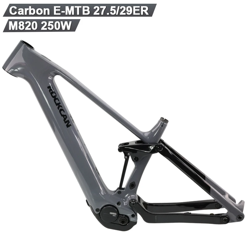 Carbon Electric Bike Frame | BAFANG M820 Mid-Motor 250W E-bike Frame on ...