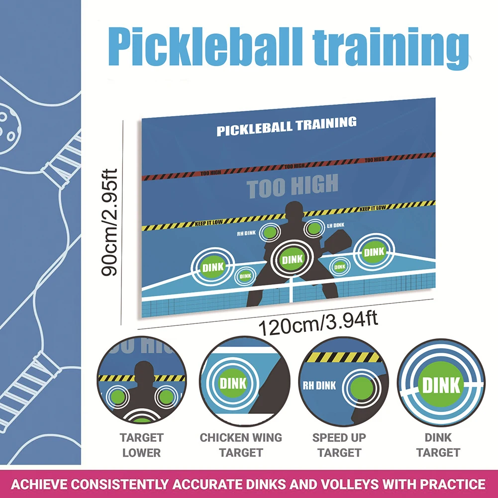 Pickleball-Rebounder-Training-Aid-Bouncing-Training-Aid-Dink-Master ...