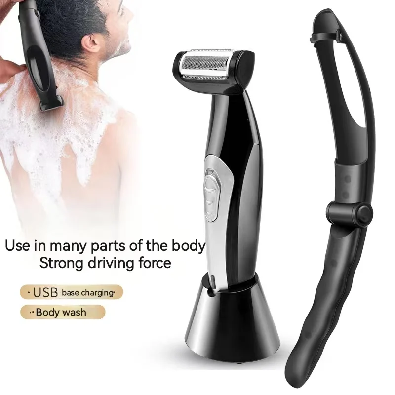 Razors-Back-Shaver-Cross-Border-New-Waterproof-Back-Shaver-USB-Men-s ...