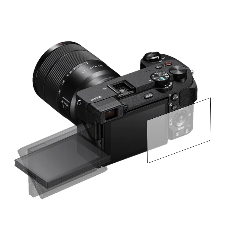 Hard Tempered Glass Protective Film For Sony Alpha 6700 A6700 Camera ...