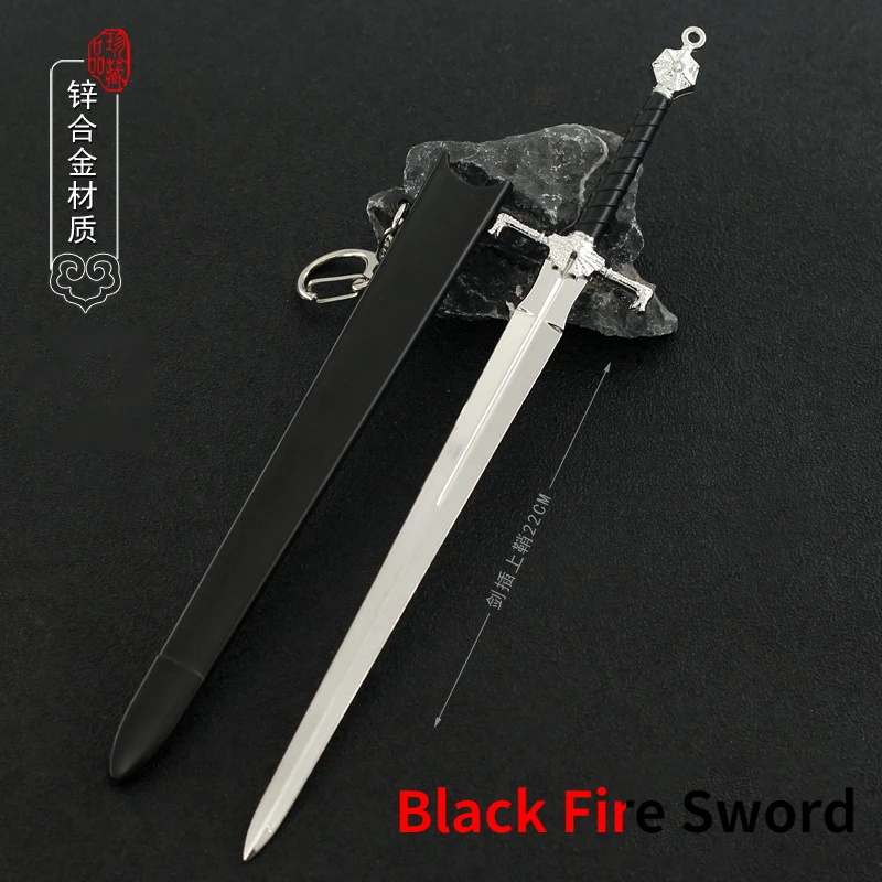 Games-and-Movies-Surrounding-Weapons-22CM-DarkValyria-Steel-Sword-Black ...
