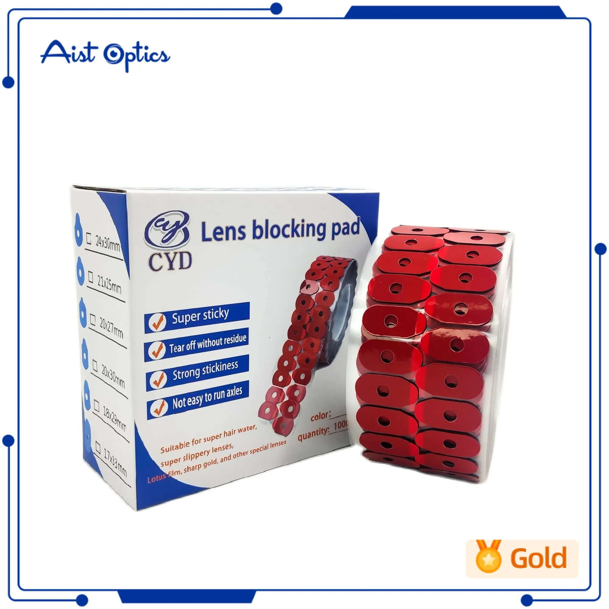 1000pcs-Lens-Edger-Non-slip-Edging-Lens-Blocking-Pad-Suitable-for ...