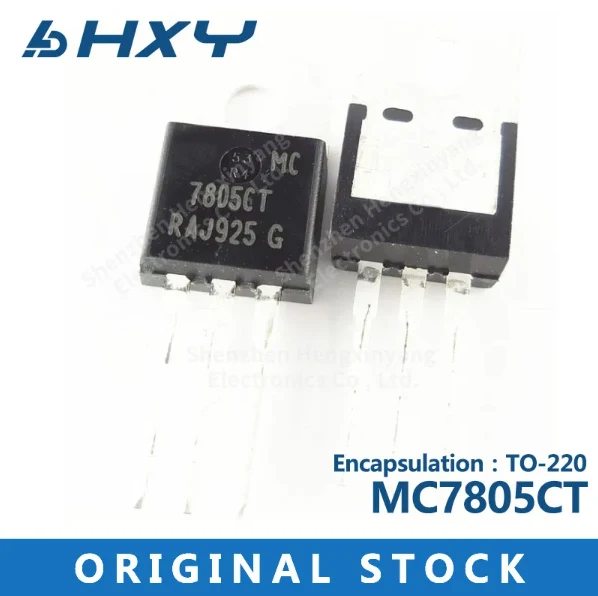 10pcs-MC7805CT-MC7805-TO220-in-line-three-terminal-voltage-regulator-IC ...