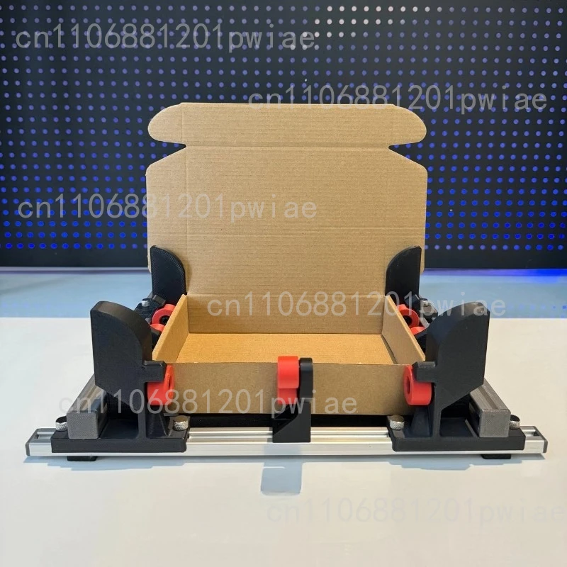 Fixture auxiliary roller folding tool carton special folding carton ...