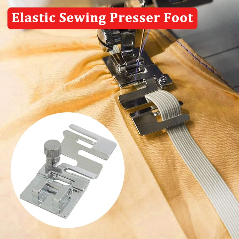 1PCS-Domestic-Sewing-Machine-Parts-Rolled-Hem-Presser-Foot-Elastic-Cord ...