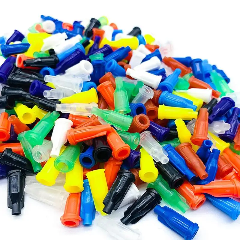 50-100pcs-multicolor-syringe-head-cap-syringe-dispenser-dispensing ...