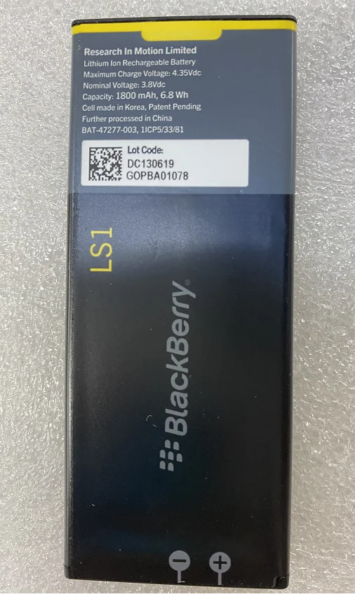 For Blackberry/blackberry Z10 Bat-47277-003 Stl100-2 Lte St Ls1 ...