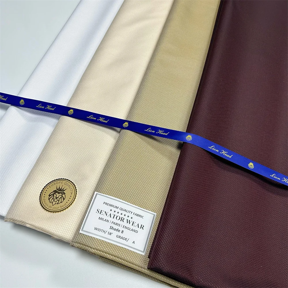 5Yards-African-Senator-Wear-Suit-Men-Fabric-Nigerian-Cashmrere-Wool ...