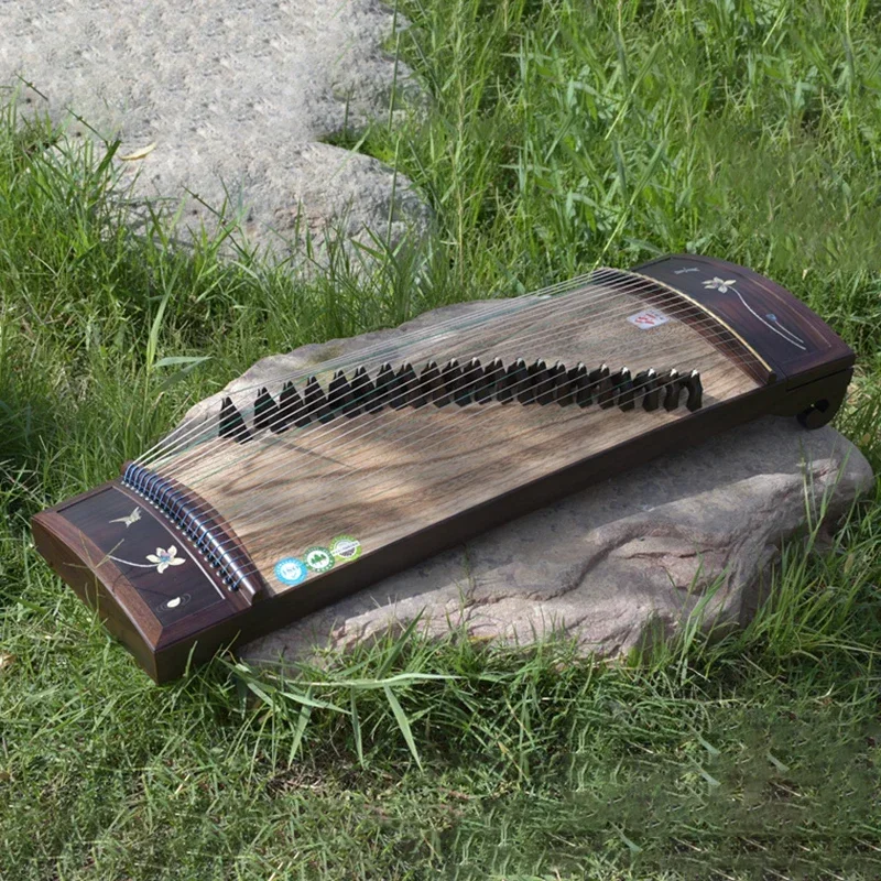 21-Strings-Retro-Handmade-Zither-100CM-Portable-Professional-Small ...