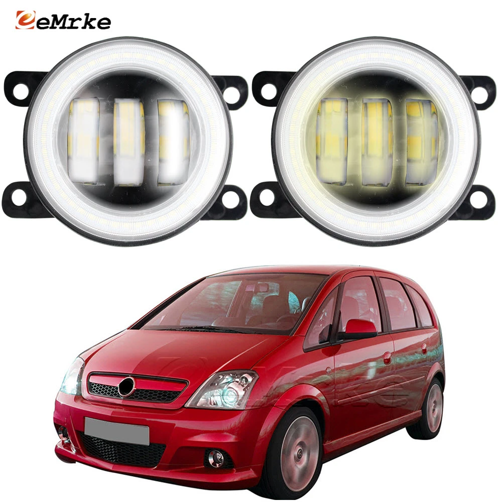 Led Angel Eye Drl For Opel Vauxhall Holden Meriva Opc Vxr A 2006 2007 ...