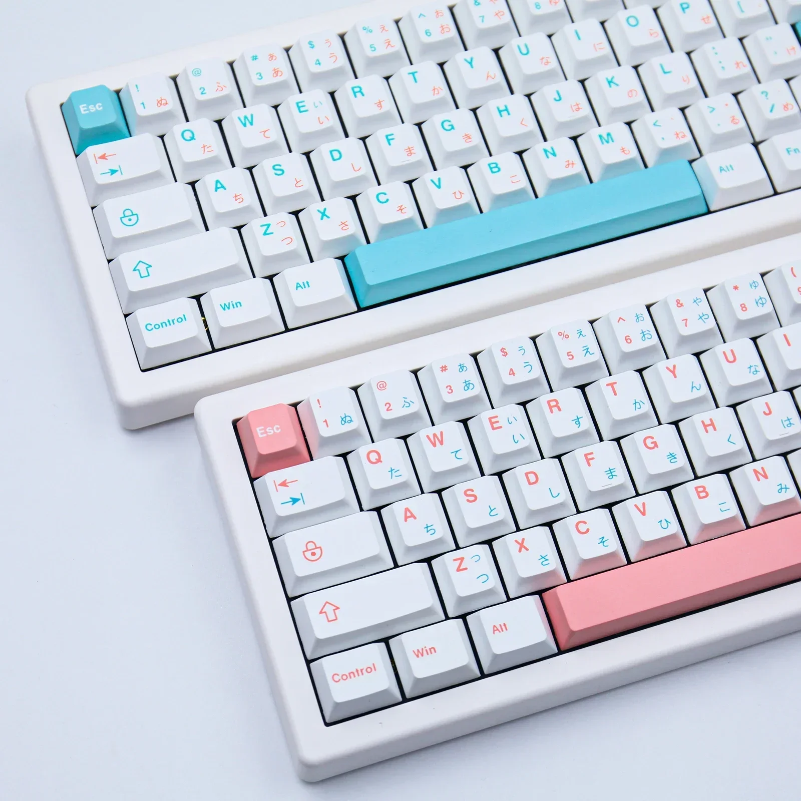 Ice-Berry-Pink-Sky-Blue-Fresh-Mechanical-Keyboard-Keycaps-PBT-Original ...