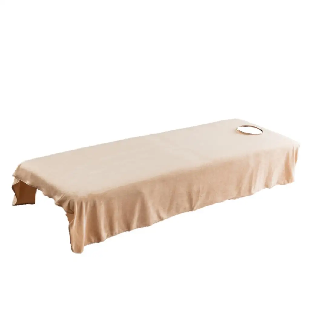Crystal-Flannel-Spa-Massage-Table-Bedding-Sheets-Beauty-Hotel-Face-Bed ...
