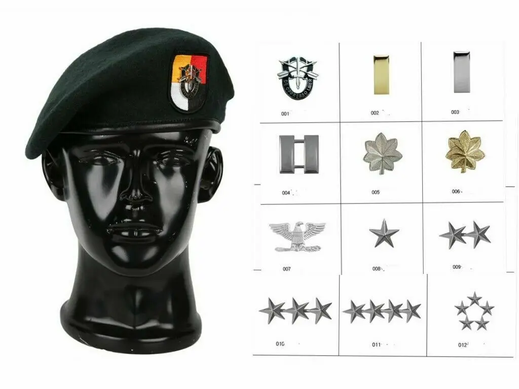 Green Beret Hat Badges