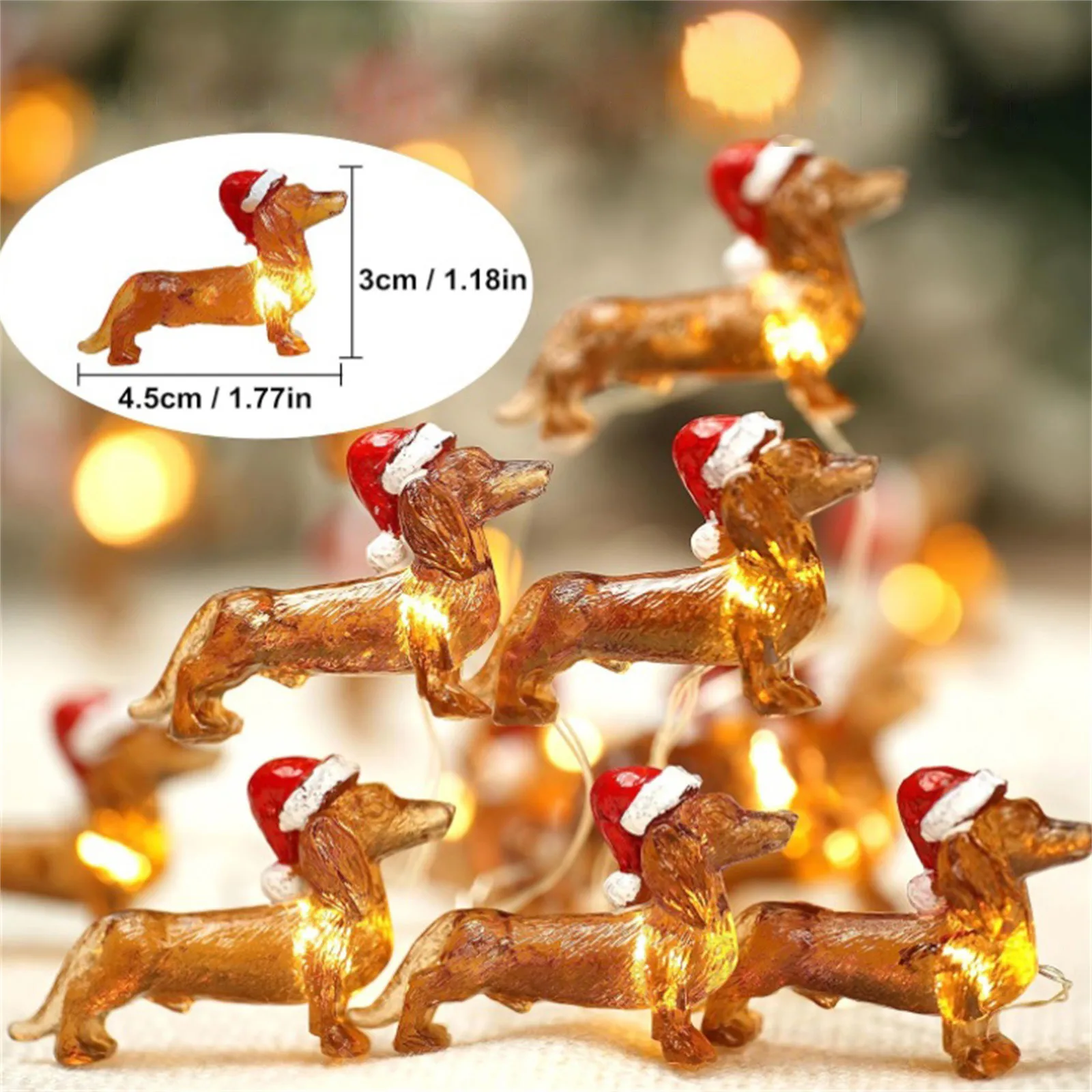 Dog-String-Lights-1pc-2m-20-Led-Battery-Operated-Fairy-Lights-With ...