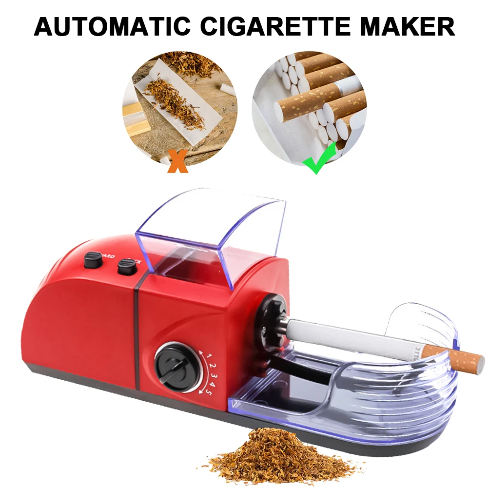 Electric Automatic Cigarette Rolling Machine Portable Adjustable ...