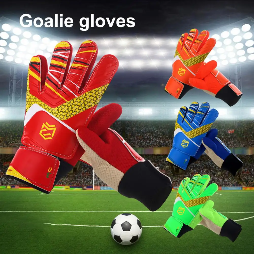 Football-Gloves-Breathable-Impact-Resistant-Goalkeeper-Gloves-For-Kids ...