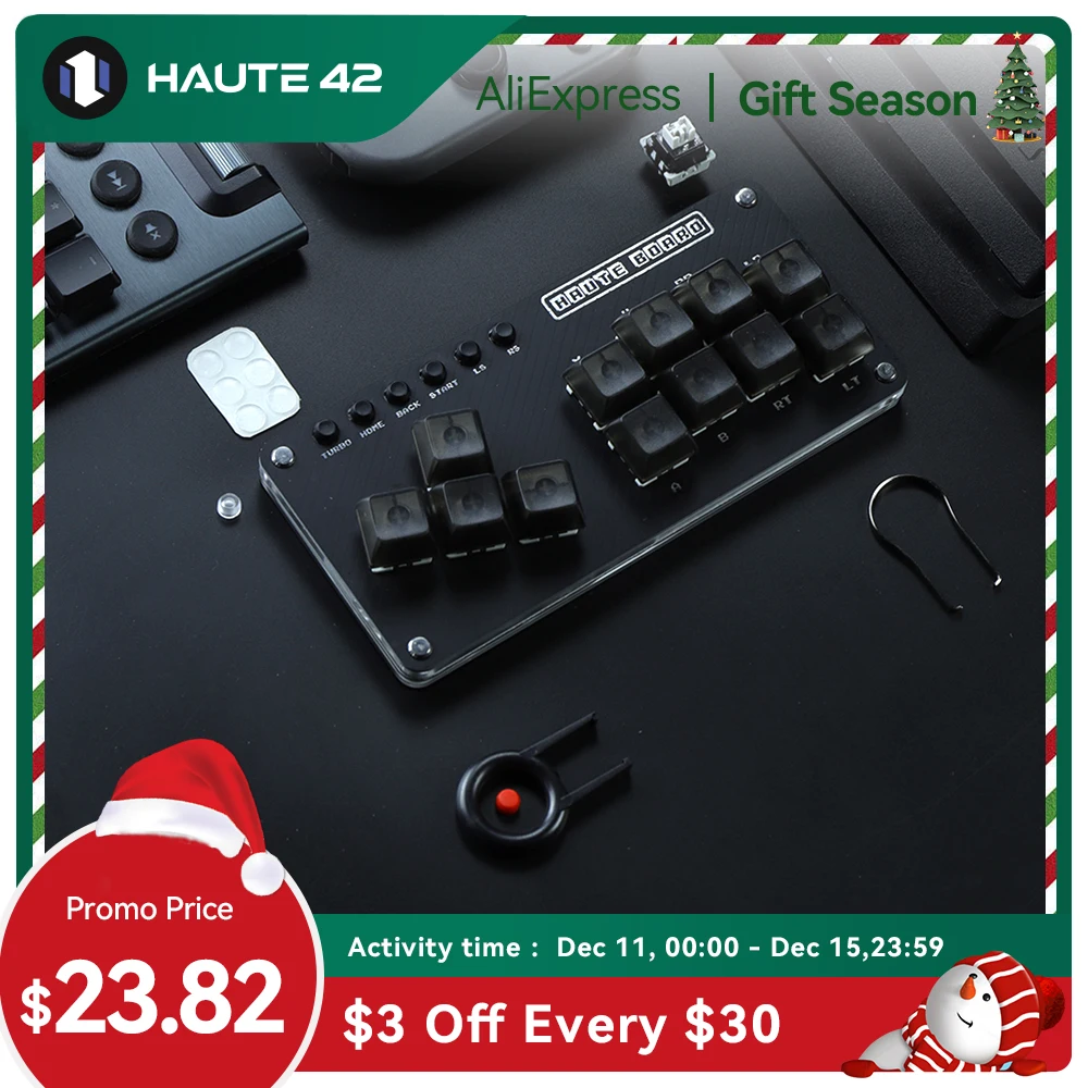 Haute42-Gamerfinger-Hitbox-gioco-di-combattimento-Mini-tastiera-da ...