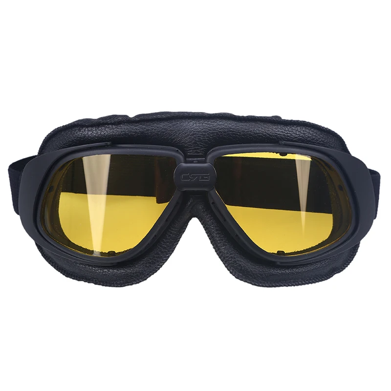 Vintage-Leather-for-Harley-Motorcycle-Goggles-Pilot-Motorbike-Motocross ...